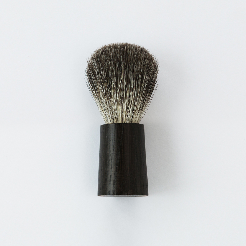 Fitjar Islands Shaving Soap Bowl + Badger Shaving Brush | Anthracite ...